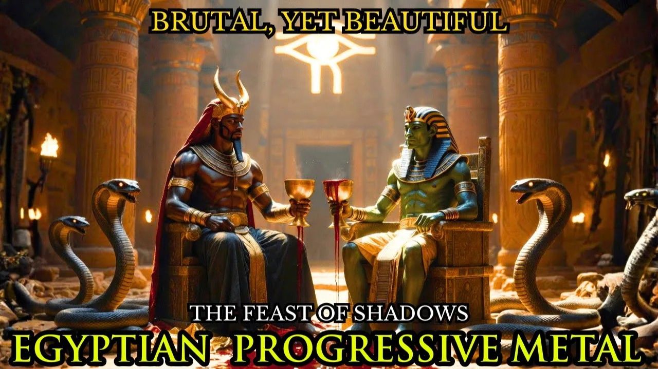 The Feast of Shadows — Brutankhamun | Egyptian Progressive Metal | Arabic Music Workout Mix