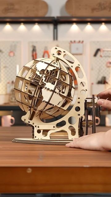 Механический глобус | Идеи для творчества