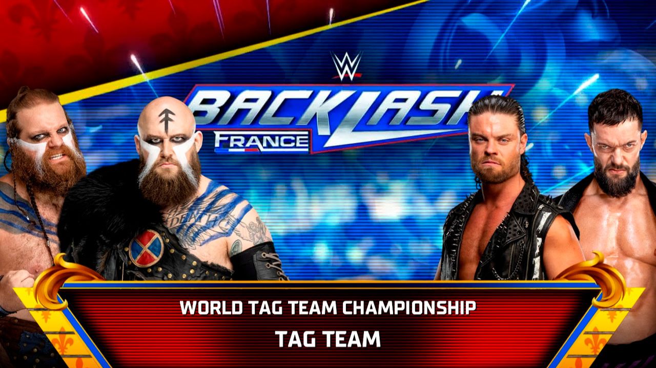 Eric & Ivar VS JD McDonagh & Finn Balor - BackLash - WWE 2K25 #12