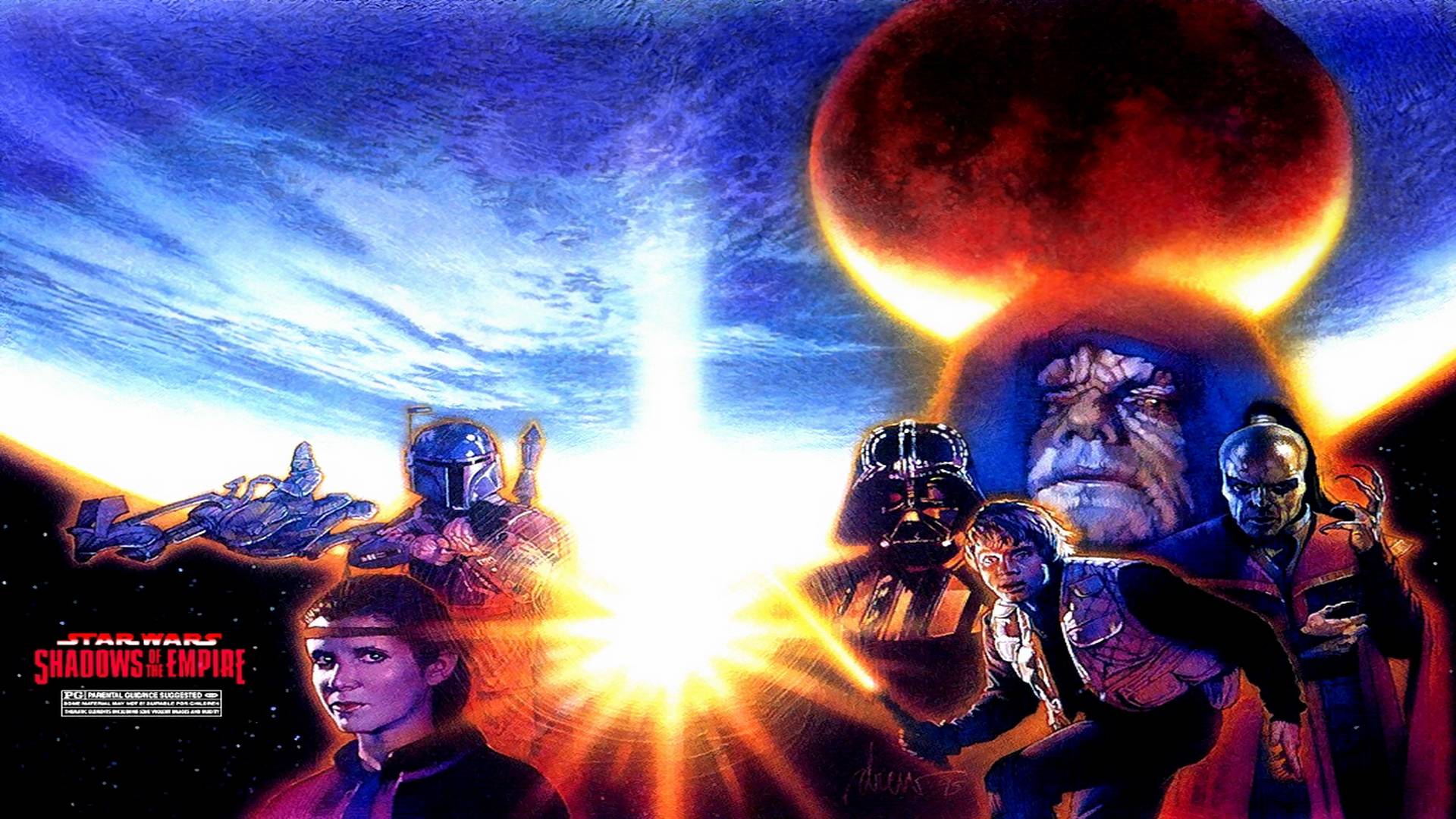 Прохождение Star Wars Shadows of the Empire без комментариев часть  1