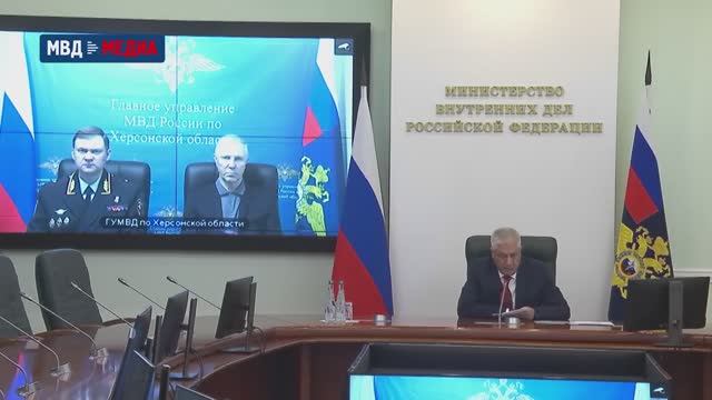 Владимир Колокольцев представил новых руководителей двух территориальных органов МВД России