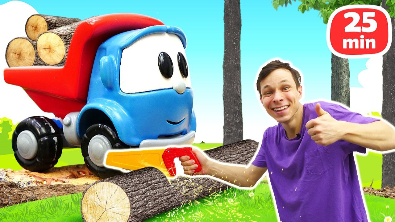 Как Лева стал сильнее? Веселые гонки по воде, строительство моста вместе с друзьями и полезный обед!