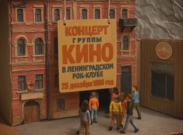 Концерт группы «Кино» в Ленинградском рок-клубе. 25 декабря 1986 года.