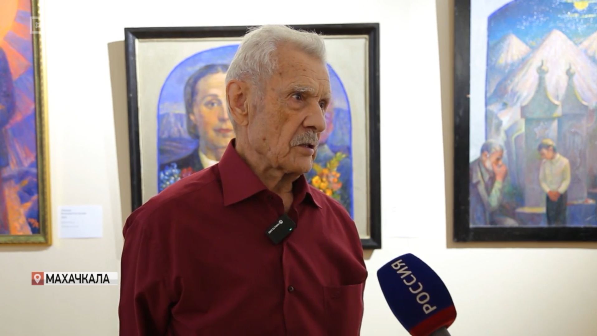 Дагестанский художник Рассо Магометов отметил свое 90-летие