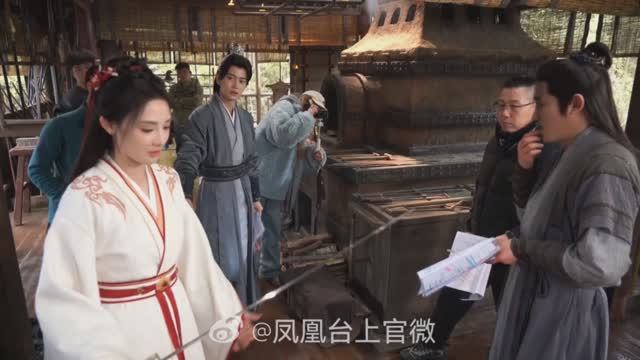 Закадровые съемки дорамы "Восхождение на башню Фениксов"