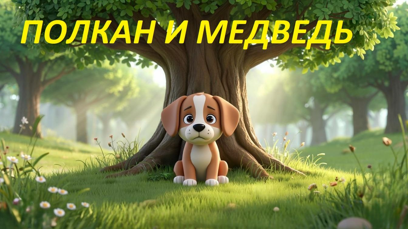Аудиосказка. Полкан и медведь. Русская народная сказка. Сказки на ночь. Народные сказки.