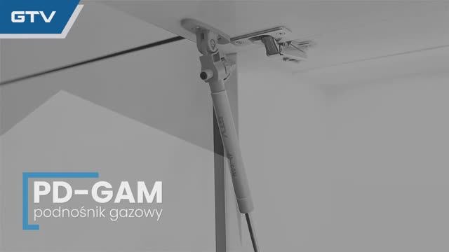 Газовый подъемник PD-GAM с системой плавного закрывания | Краткий обзор