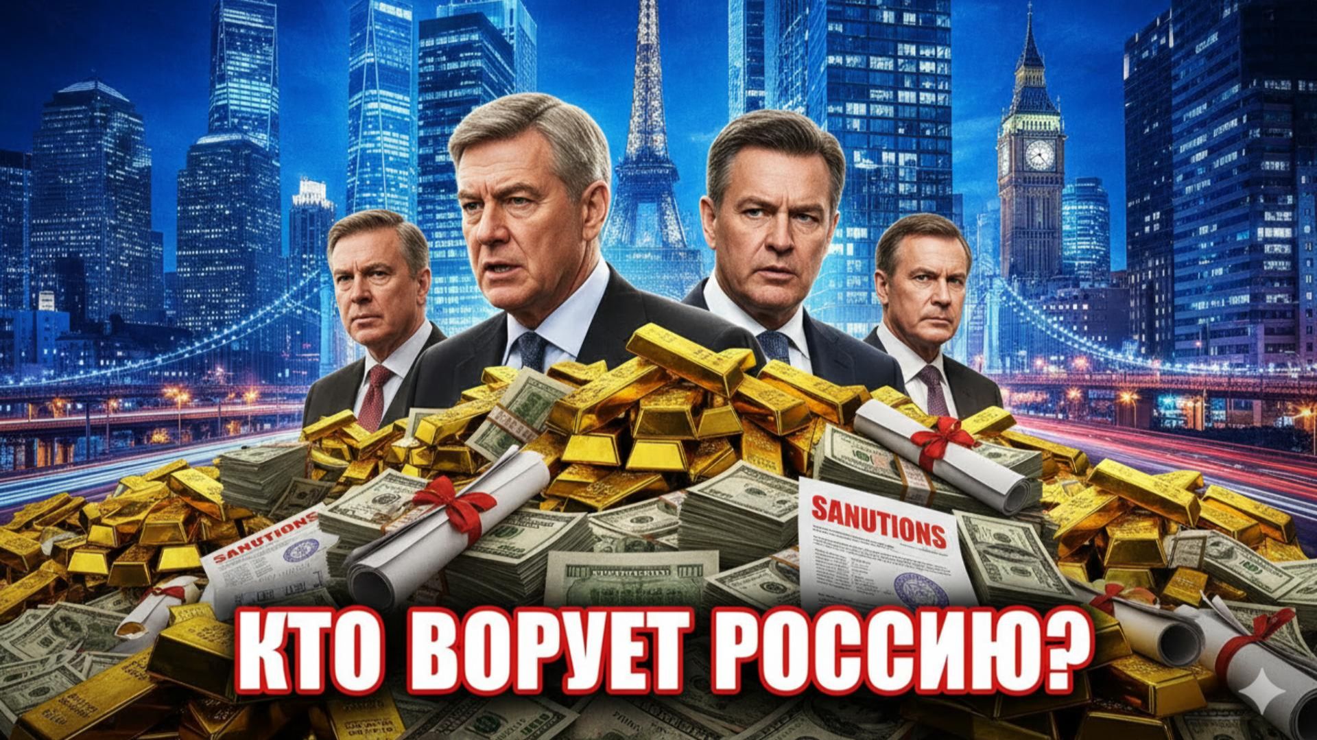 🕵️♂️Глен Дисен | Большой грабеж: Раскрыта схема тотальной конфискации российских активов на Западе