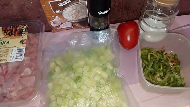 🥗✨ Вкусное и быстрое овощное рагу — идеально для правильного питания! 🍅🥒🧄 | 3-й день на ПП 🥗🔥