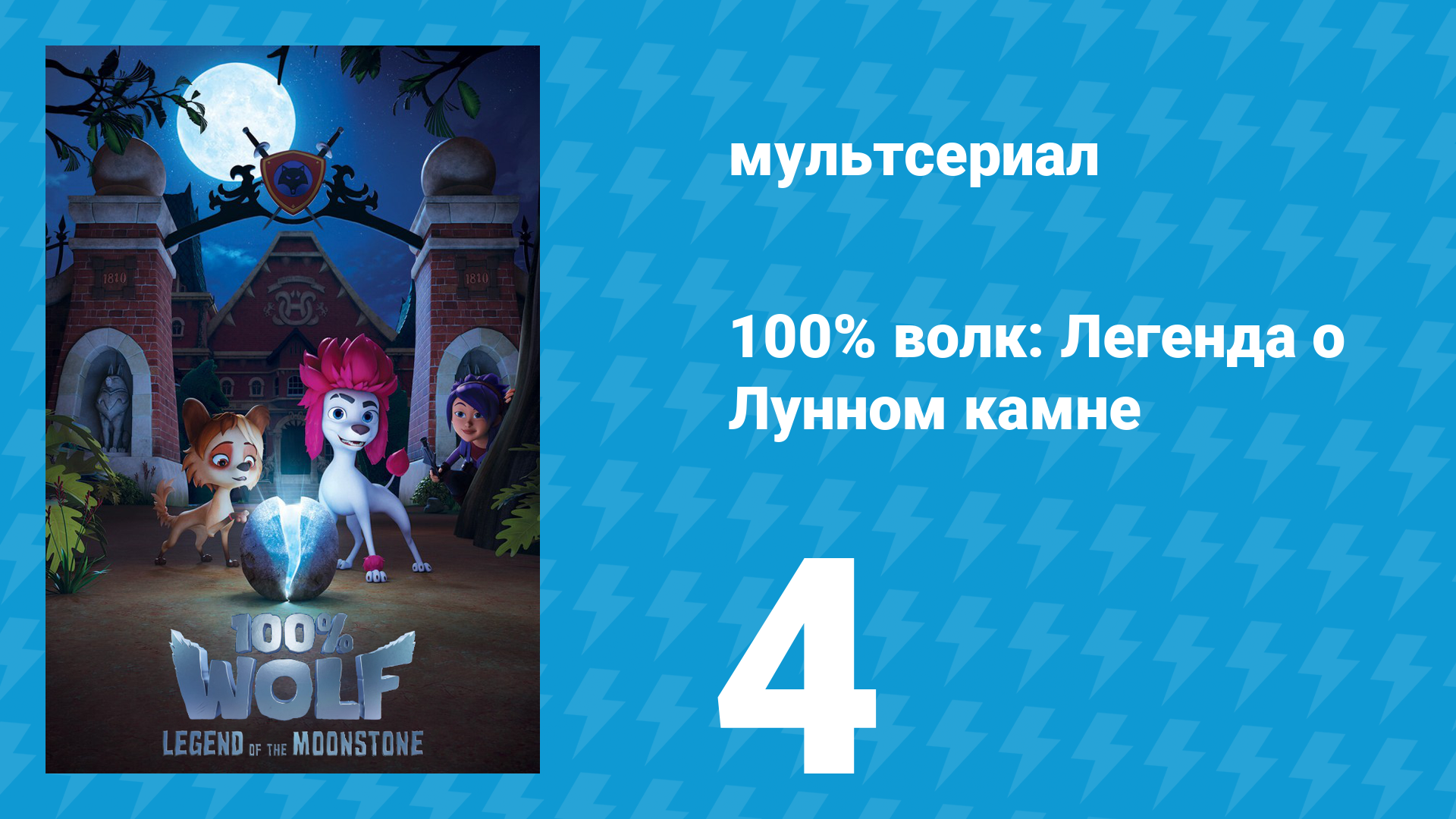 100% волк: Легенда о Лунном камне 1 сезон 4 серия (мультсериал, 2020)