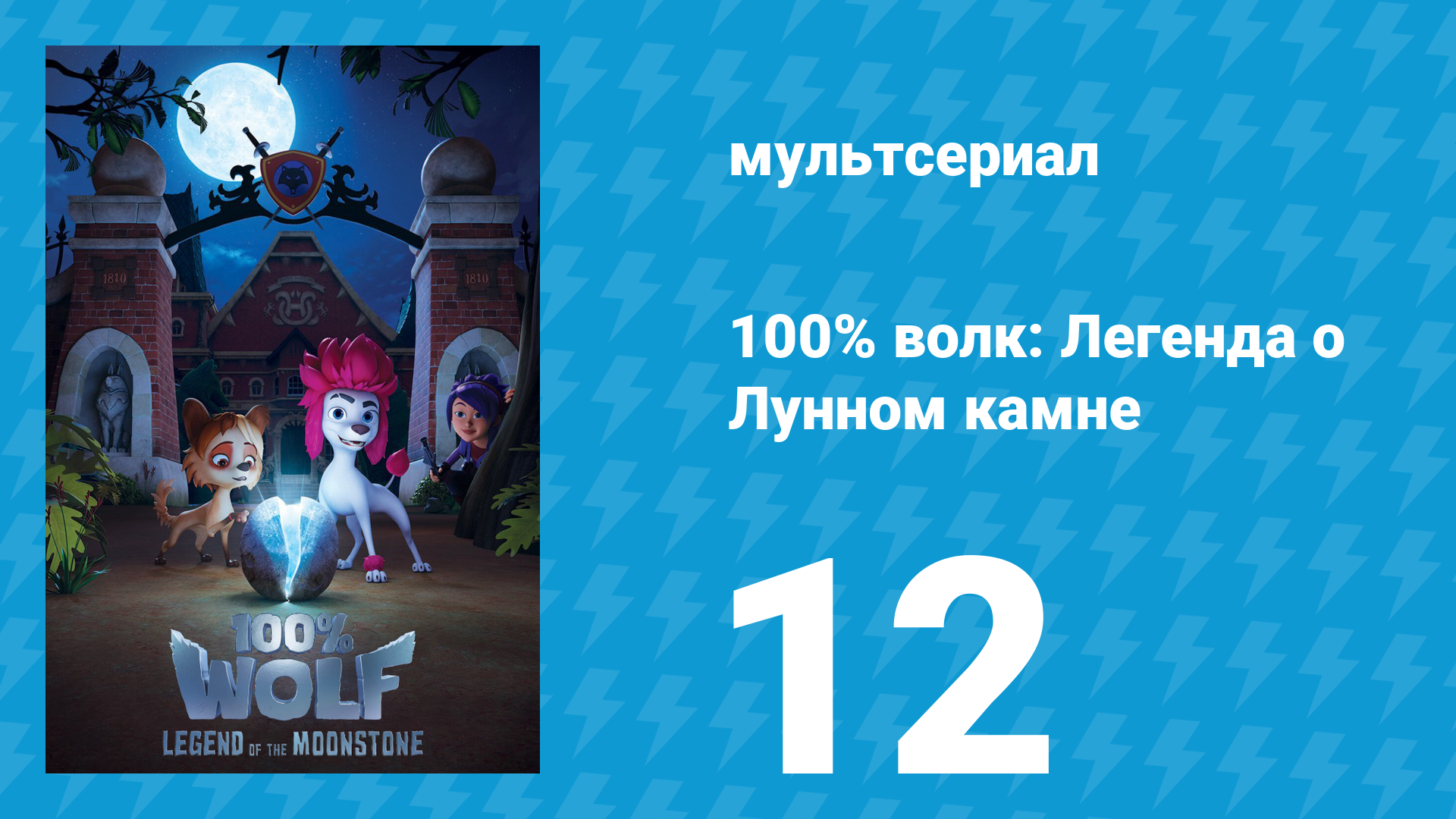 100% волк: Легенда о Лунном камне 1 сезон 12 серия (мультсериал, 2020)
