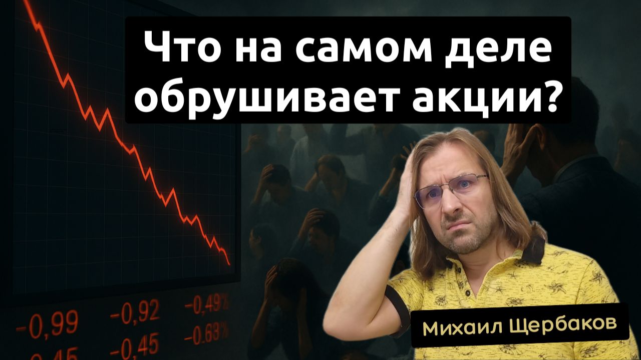 3 настоящие причины падения акций и облигаций, которые объясняют всё