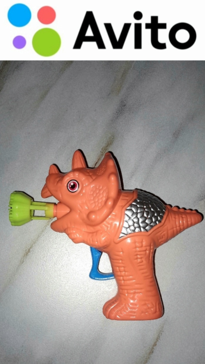 Бесплатно | Игрушка: Генератор мыльных пузырей Динозавр #Авито