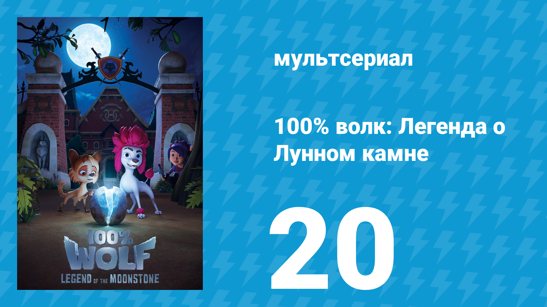100% волк: Легенда о Лунном камне 1 сезон 20 серия (мультсериал, 2020)