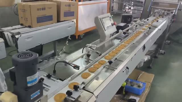 Линия SOONTRUE для упаковки печенья со сборным контейнером