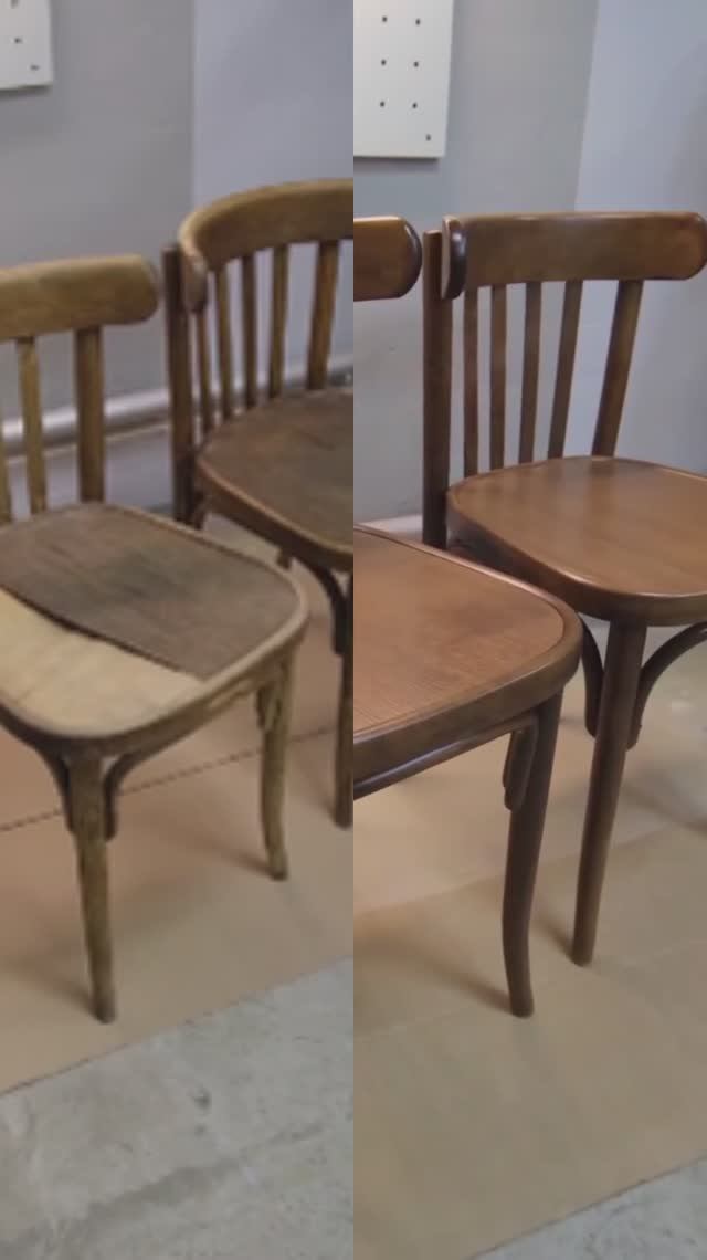 Реставрация венских стульев