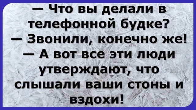 Заперлись в Телефонной Будке Двухметровая Женщина и Коротышка #anekdoty