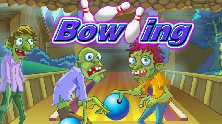 Зомби против растений. Боулинг.