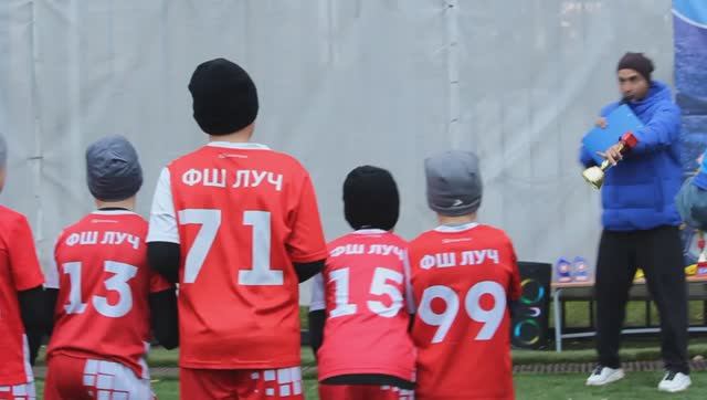 25.10.2025, "Kimberly", 2014/15 г.р., г. Москва, стадион "Лужники", награждение ФШ "Луч".