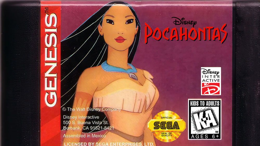 Pocahontas (Sega Mega Drive 2) - Полное прохождение / Ретро-обзор игры Дисней
