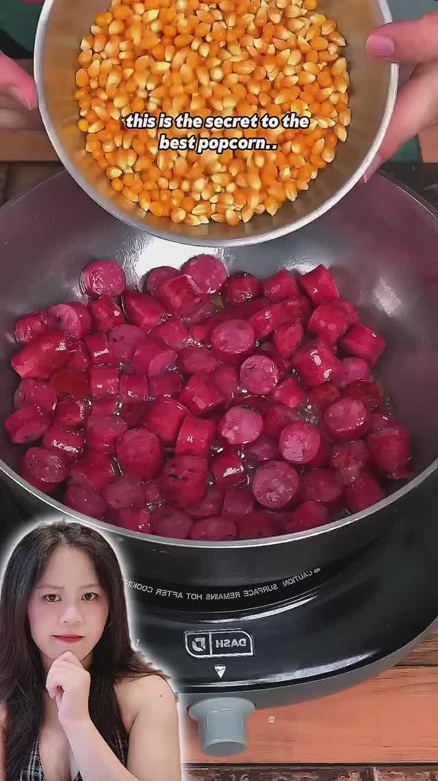 Popcorn + sausage = ??? @sabrososTasty