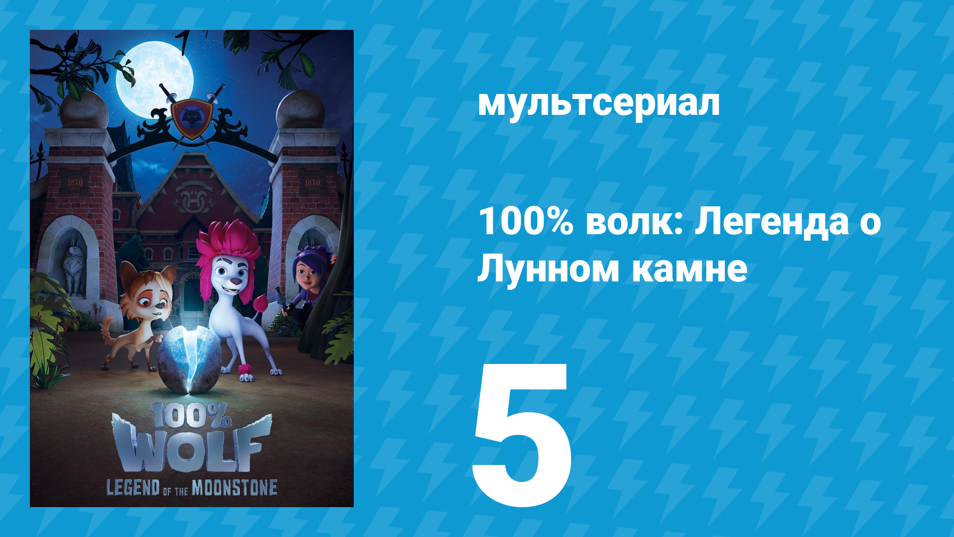 100% волк: Легенда о Лунном камне 1 сезон 5 серия (мультсериал, 2020)
