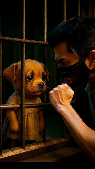 The poor puppy lost his sister