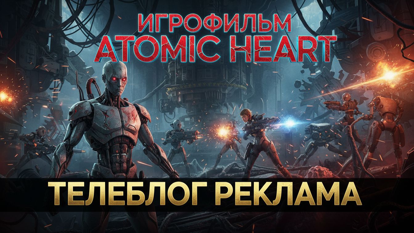 ИГРОФИЛЬМ Atomic Heart Полное прохождение. Часть 2