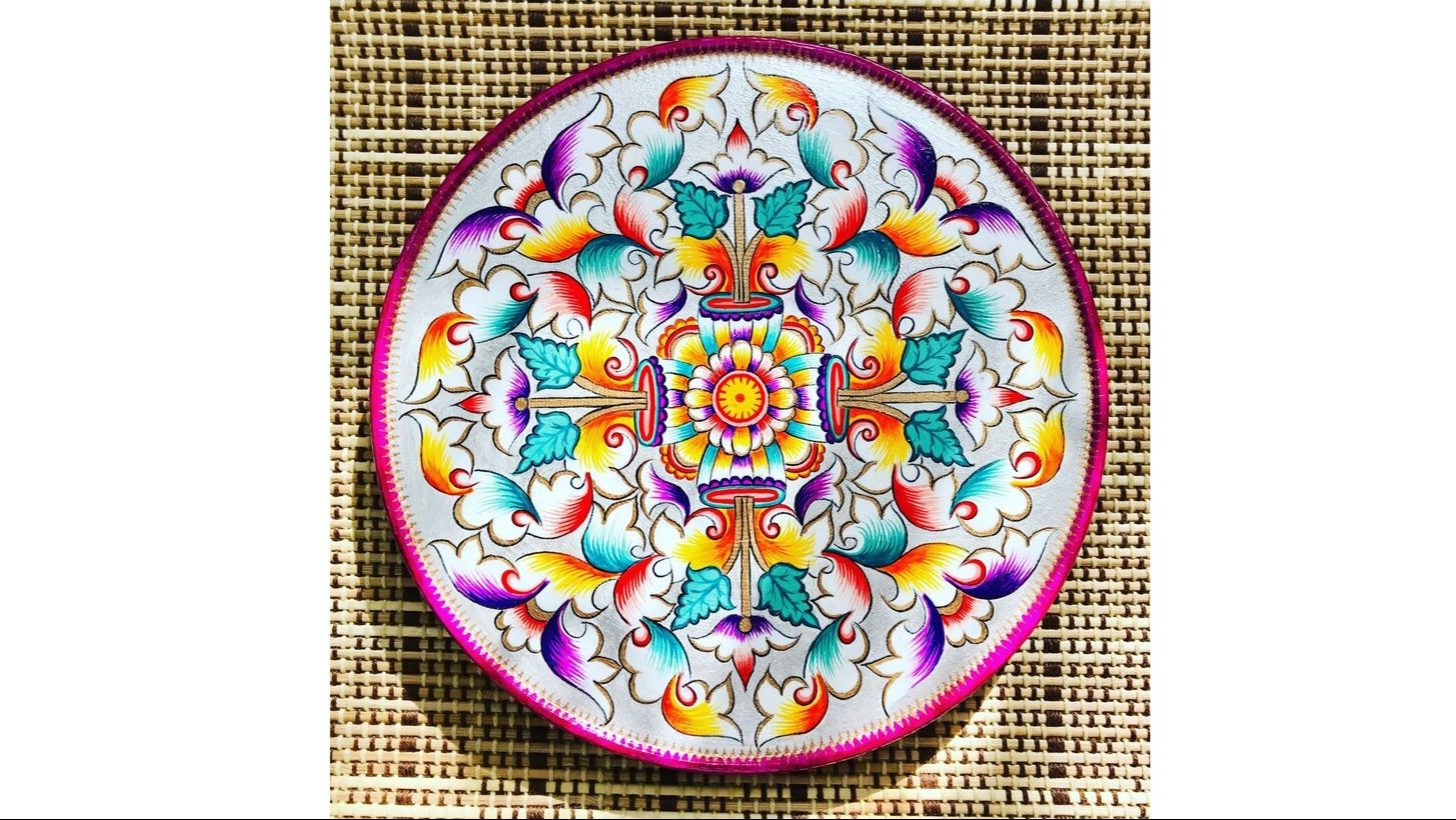 ВЕЛИКИЕ РУССКИЕ МАСТЕРА. НАРОДНОЙ ГУСЛИЦКОЙ РОСПИСИ