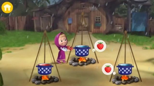 Маша И Медведь! Маша Фермер! Детская Игра! Часть 2