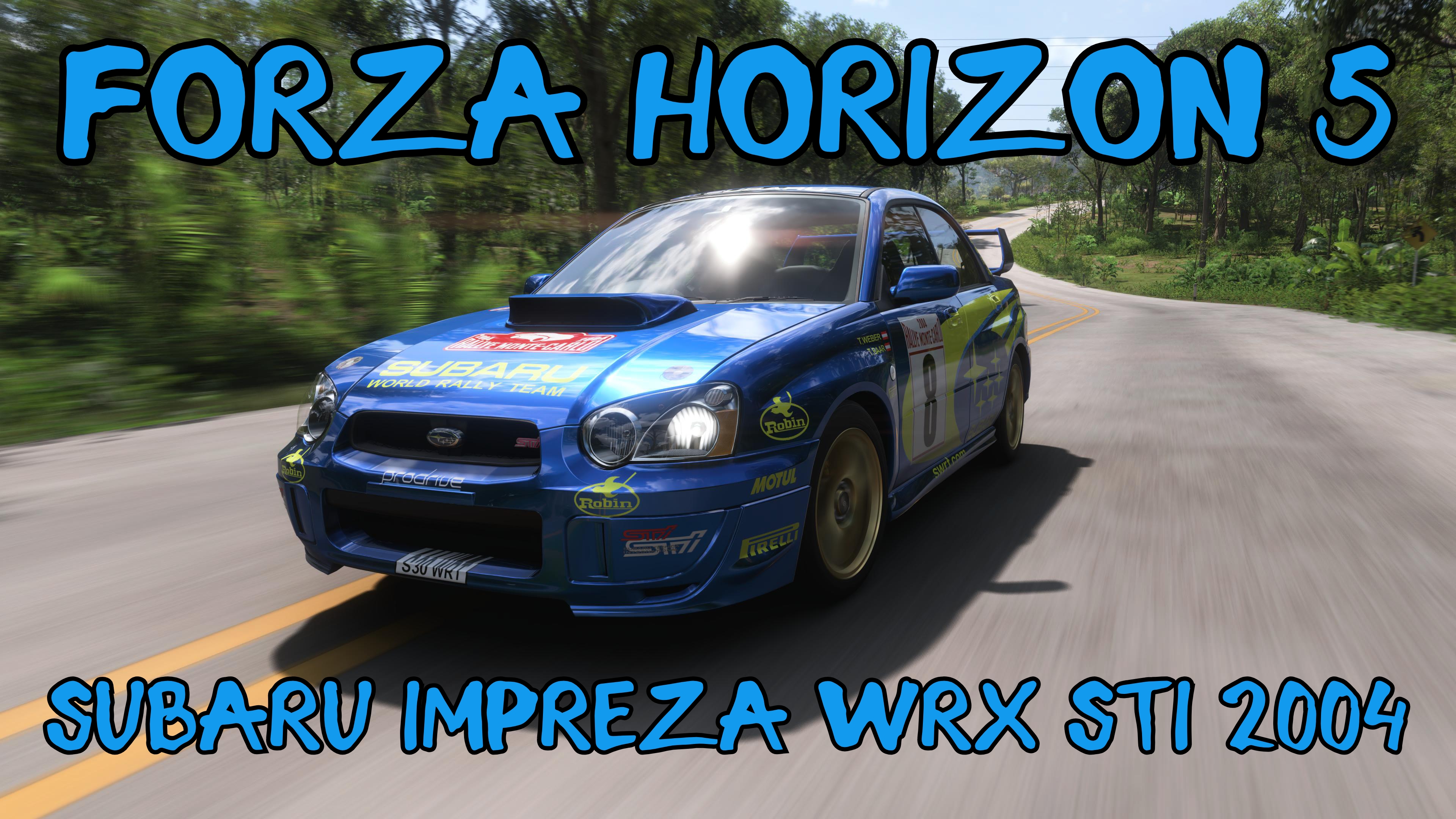 Subaru Impreza WRX STI 2004 — скоростной убийца асфальта в мире Forza Horizon 5 🌍⚡️