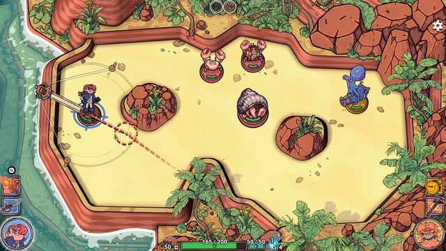 Flick Shot Rogues, первый взгляд.