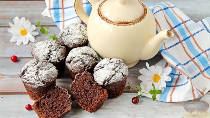 Этот чудный аромат - не миндаль! ЧЕРЁМУХОВЫЕ МАФФИНЫ