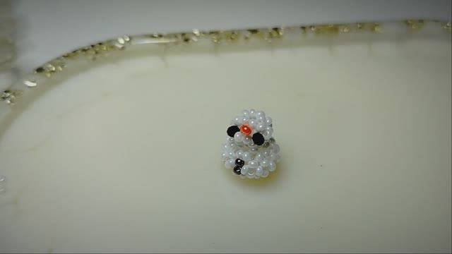 Мини-снеговичок