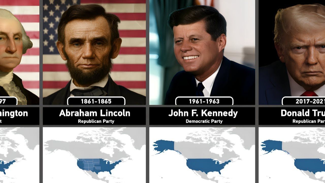 Хронология президентов США (1789-2025)