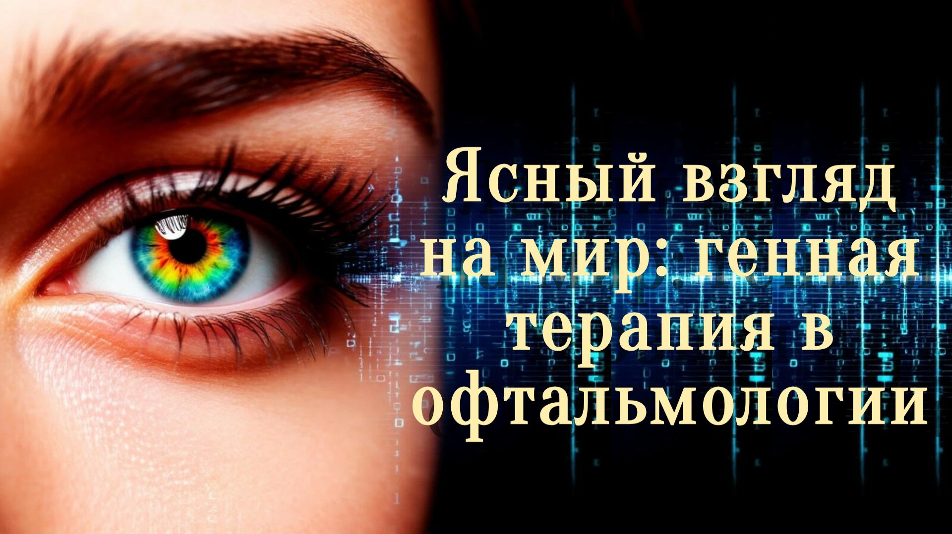 Ясный взгляд на мир: генная терапия в офтальмологии