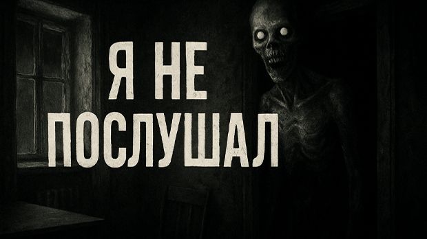 Я не послушал. Страшные. Мистические. Творческие истории. Хоррор