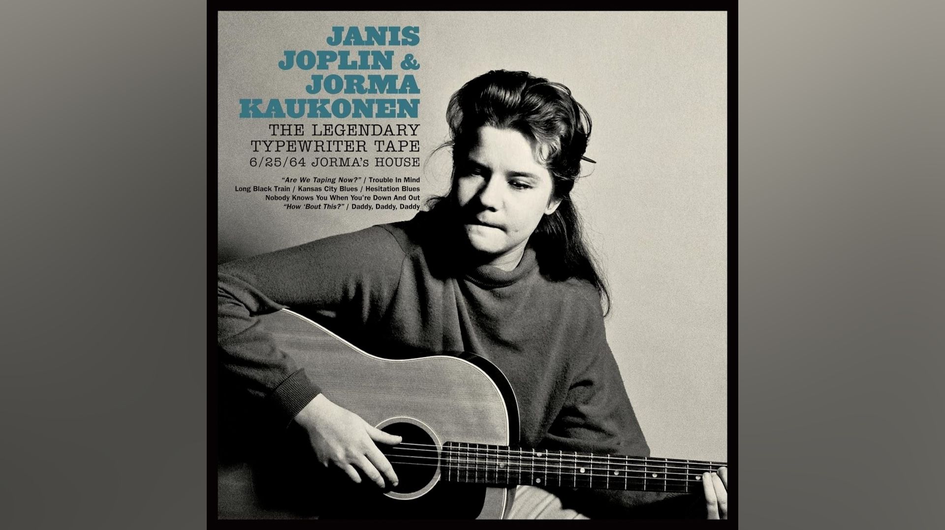 Janis Joplin & Jorma Kaukonen - The Typewriter Tape (1964)