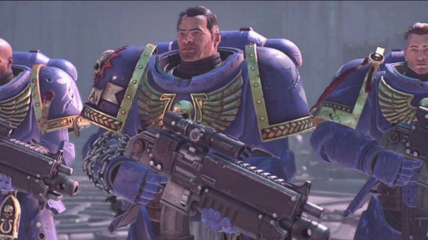 Warhammer 40000 Space Marine 2 - 2 серия.  Нозик - нас трое