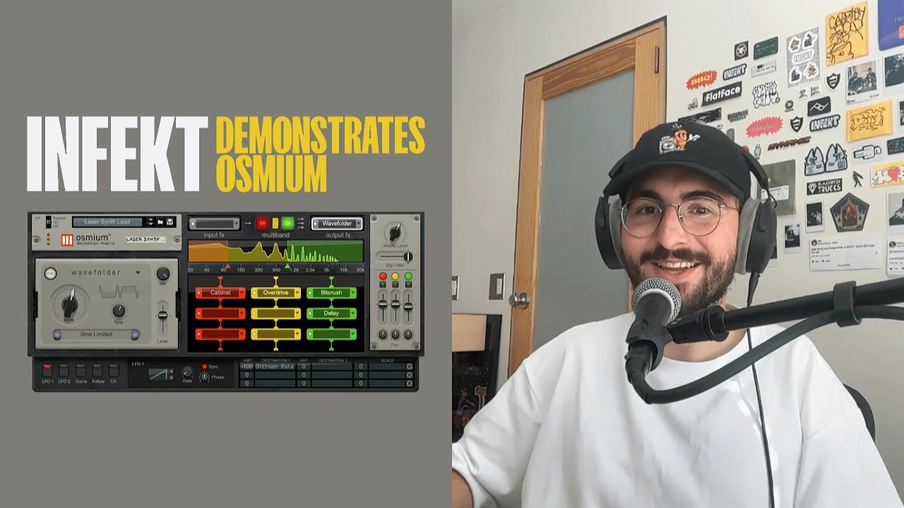 Reason Studios: How INFEKT Uses Osmium Distortion Matrix in Productions
