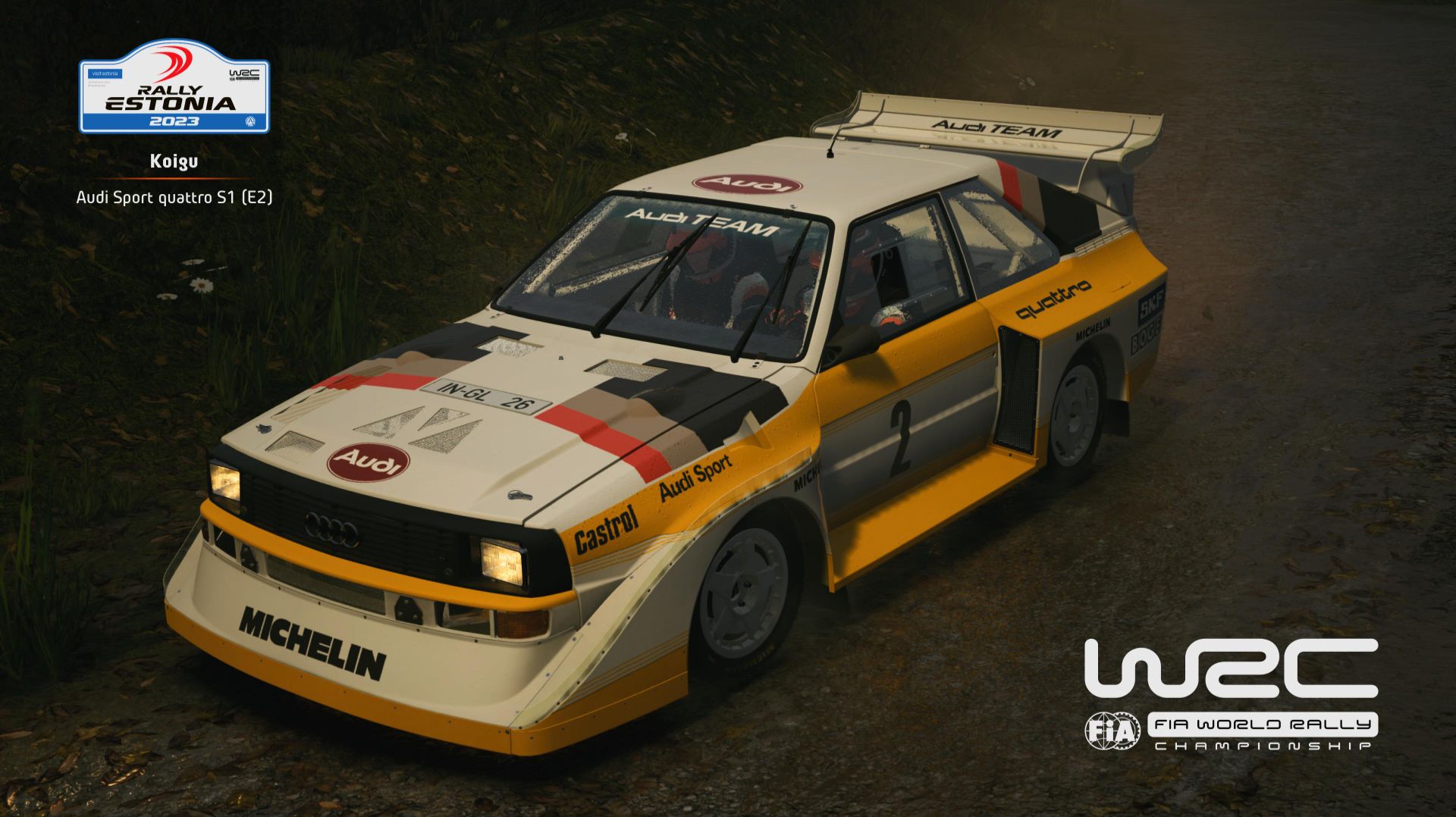 EA SPORTS™ WRC 24 - Audi Sport quattro S1 (E2) ( ESTONIA Rally Race )