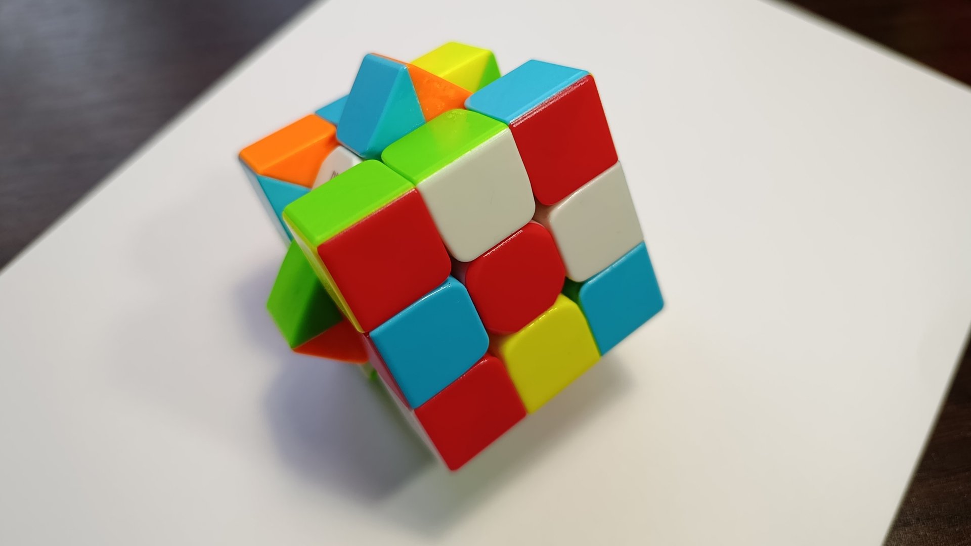 Кубик Рубика 3х3 - инструкция - Собираем нижнюю грань - часть 4