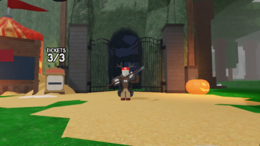 Прошел лабиринт. Хеллоуинское обновление в 99 ночей в лесу в Роблоксе