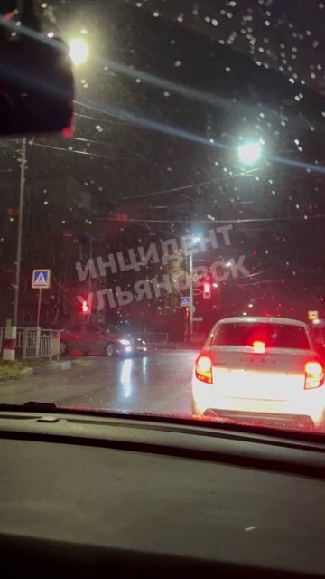 ❄️ В Ульяновске пошел первый снег