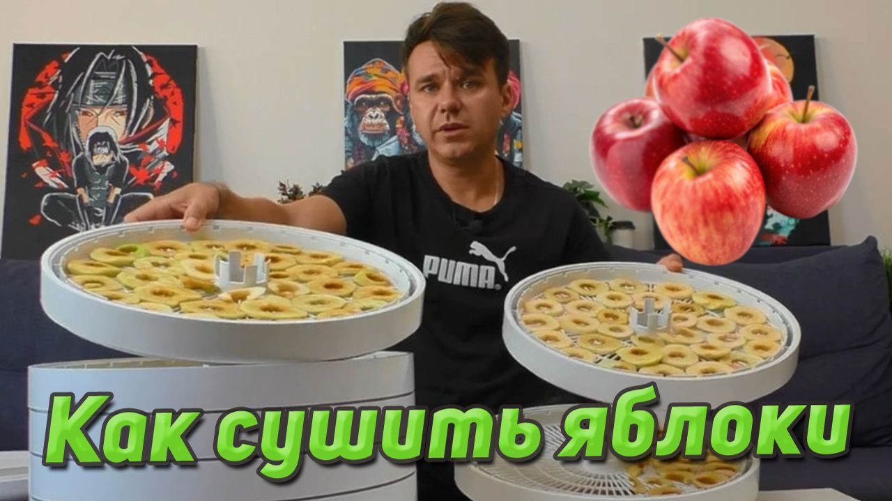 Как сушить яблоки