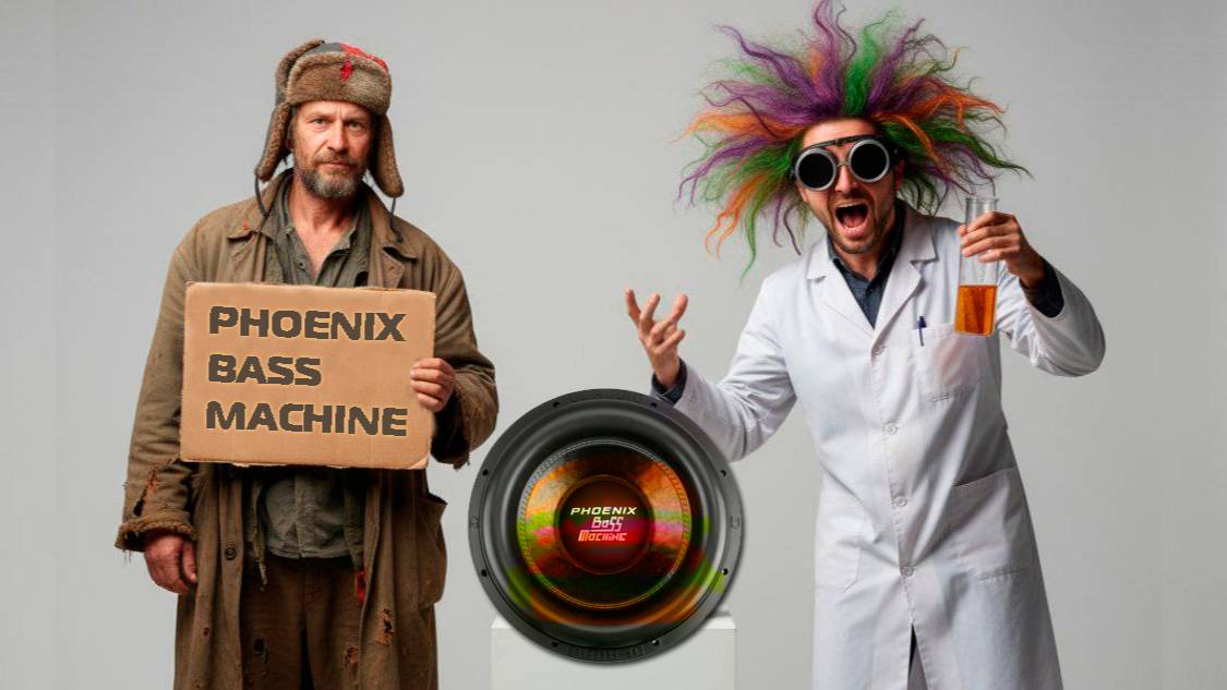 Обзор огроменного Phoenix Bass Machine 15 от ДЛ аудио и очередной розыгрыш акустики