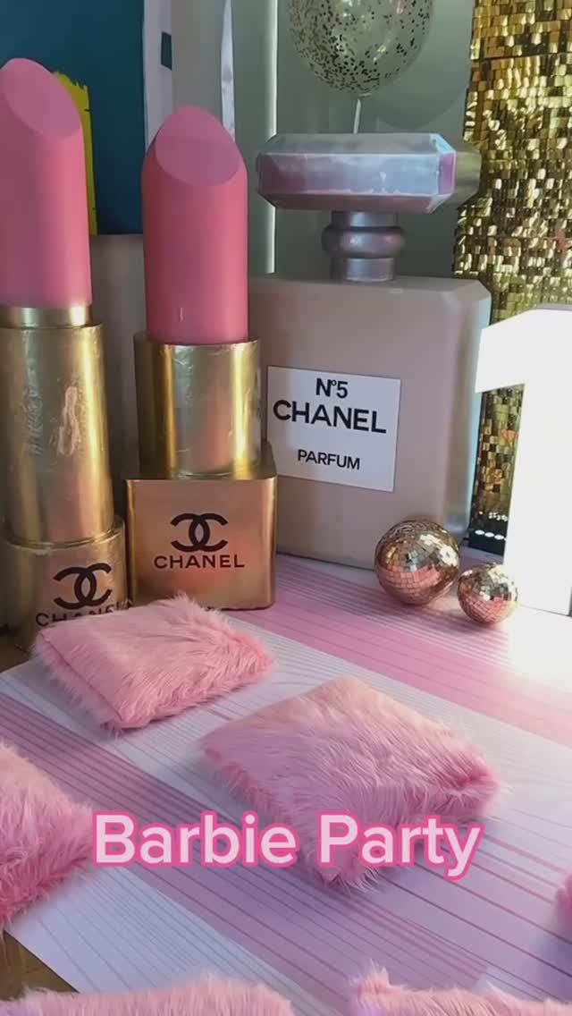 Декор "Барби пати" - 2