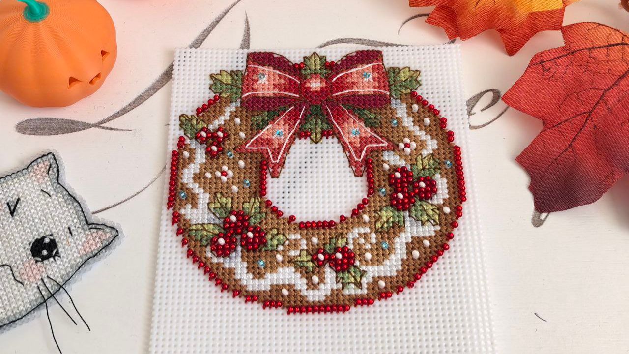 Почти рукодельный влог. Вышивальная неделя 08 - 15.11.2025