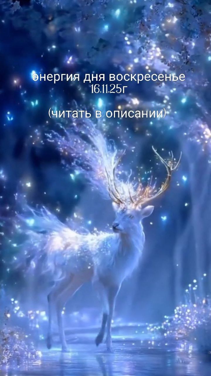 16.11.25г энергия дня воскресенье