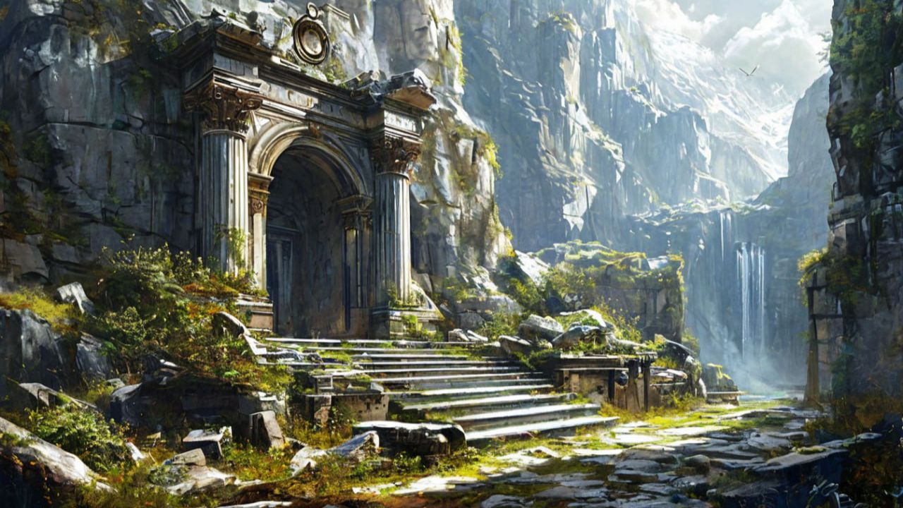 The Lord of the Rings Return to Moria - 7 серия.  Алтарь света.